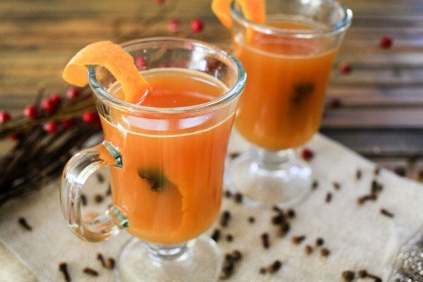 Hot Mulled Ginger Spiced Cider - Recipe Girl