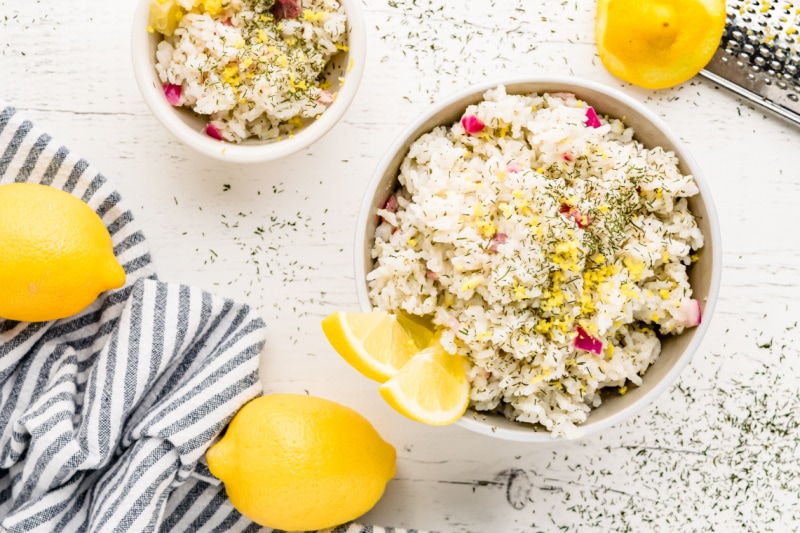 Lemon Dill Rice - Recipe Girl