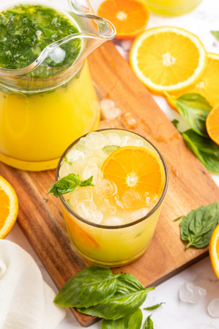 Orange Basil Mojitos - Recipe Girl