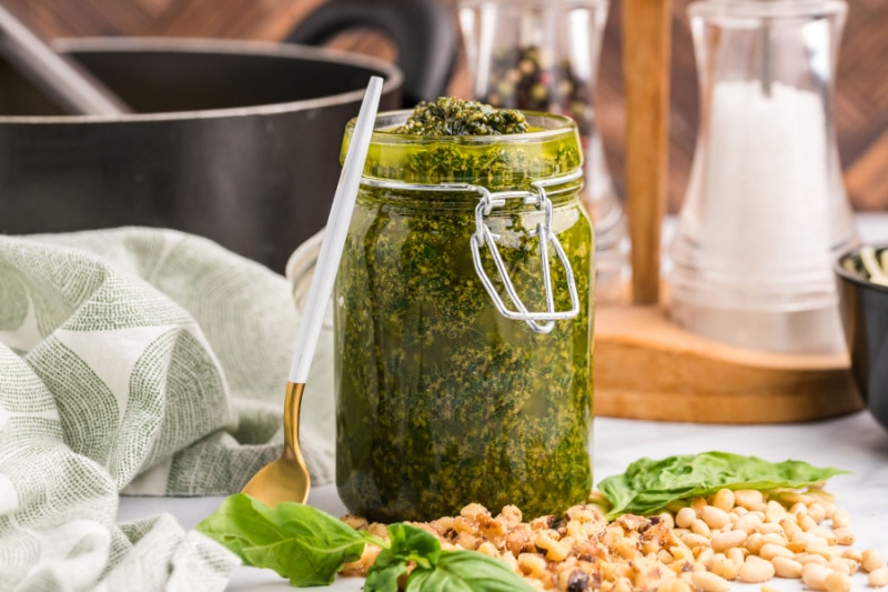 Ina Garten's Pine Nut and Walnut Pesto Sauce - Recipe Girl