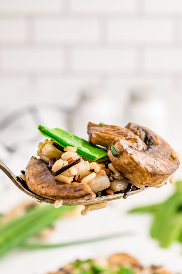 Wild Rice with Snow Peas - Recipe Girl