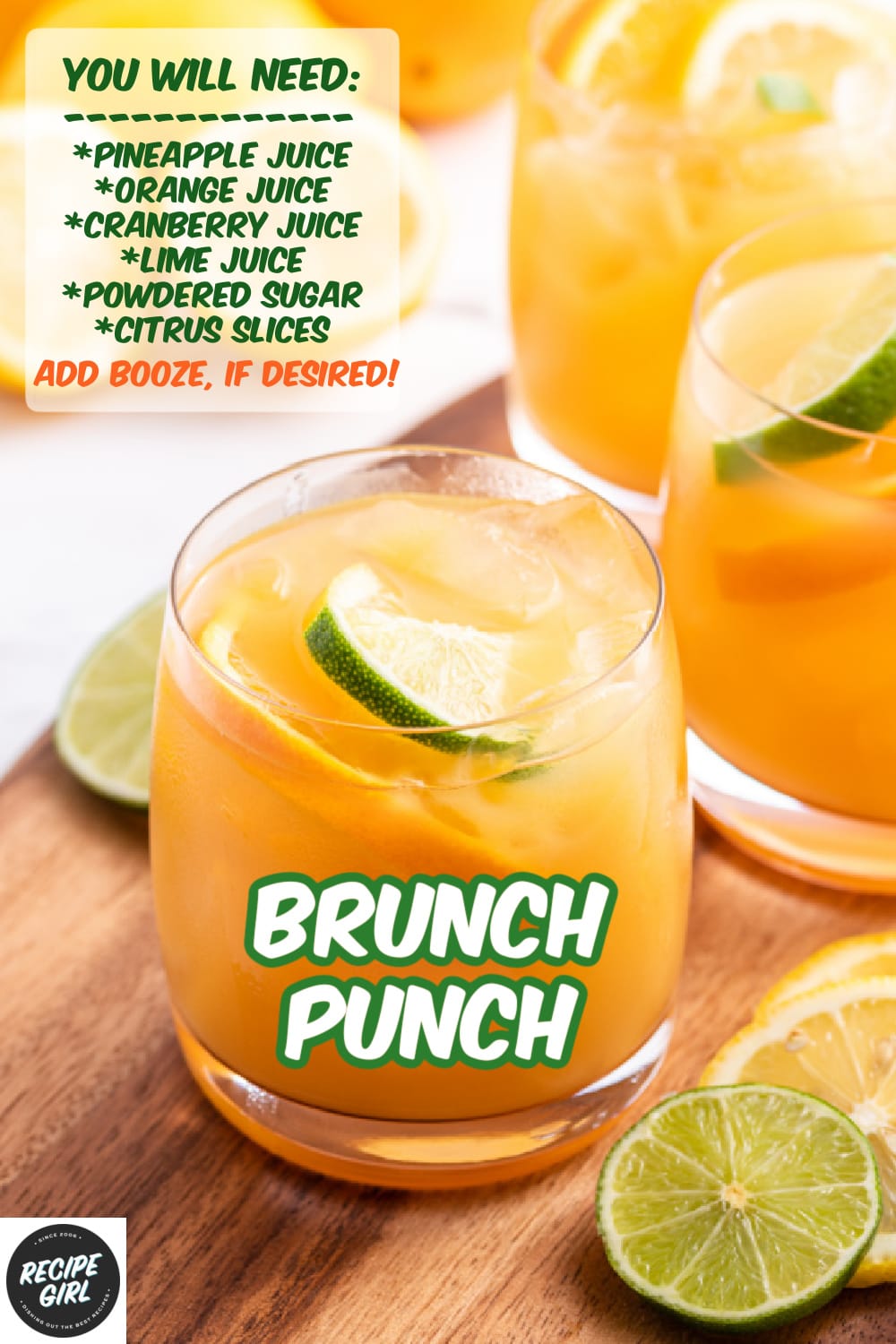 Rudolph's Brunch Punch - Recipe Girl
