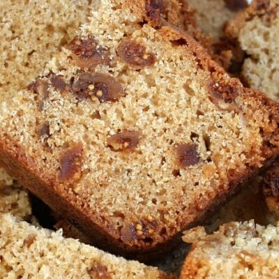 Caramel Fig Loaf - Recipe Girl