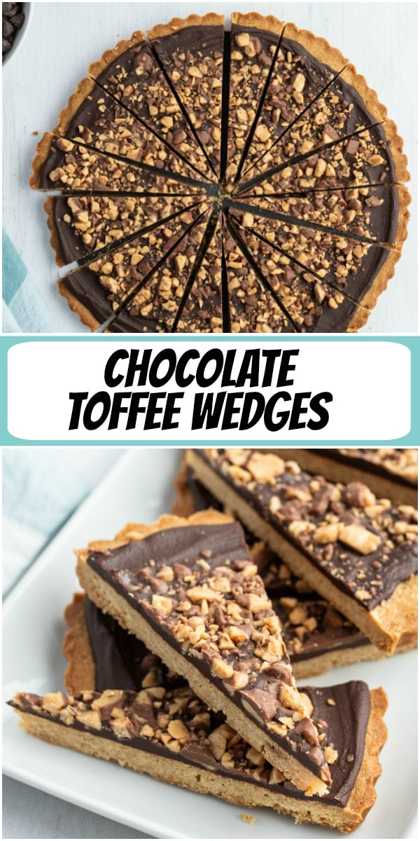 Chocolate Toffee Wedges - Recipe Girl