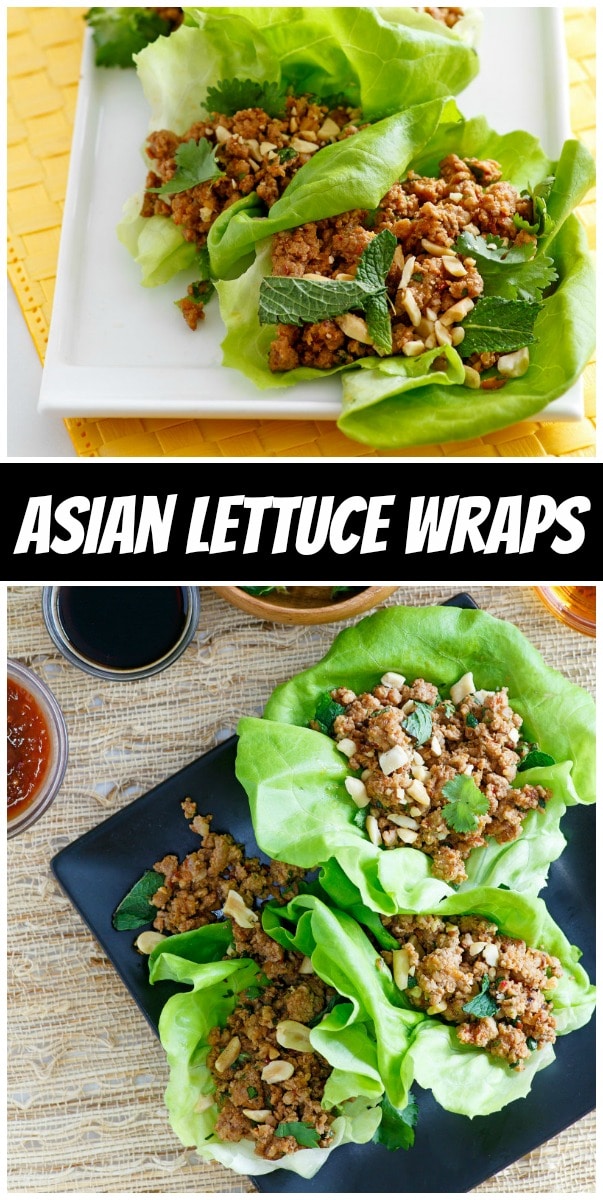 Asian Lettuce Wraps - Recipe Girl