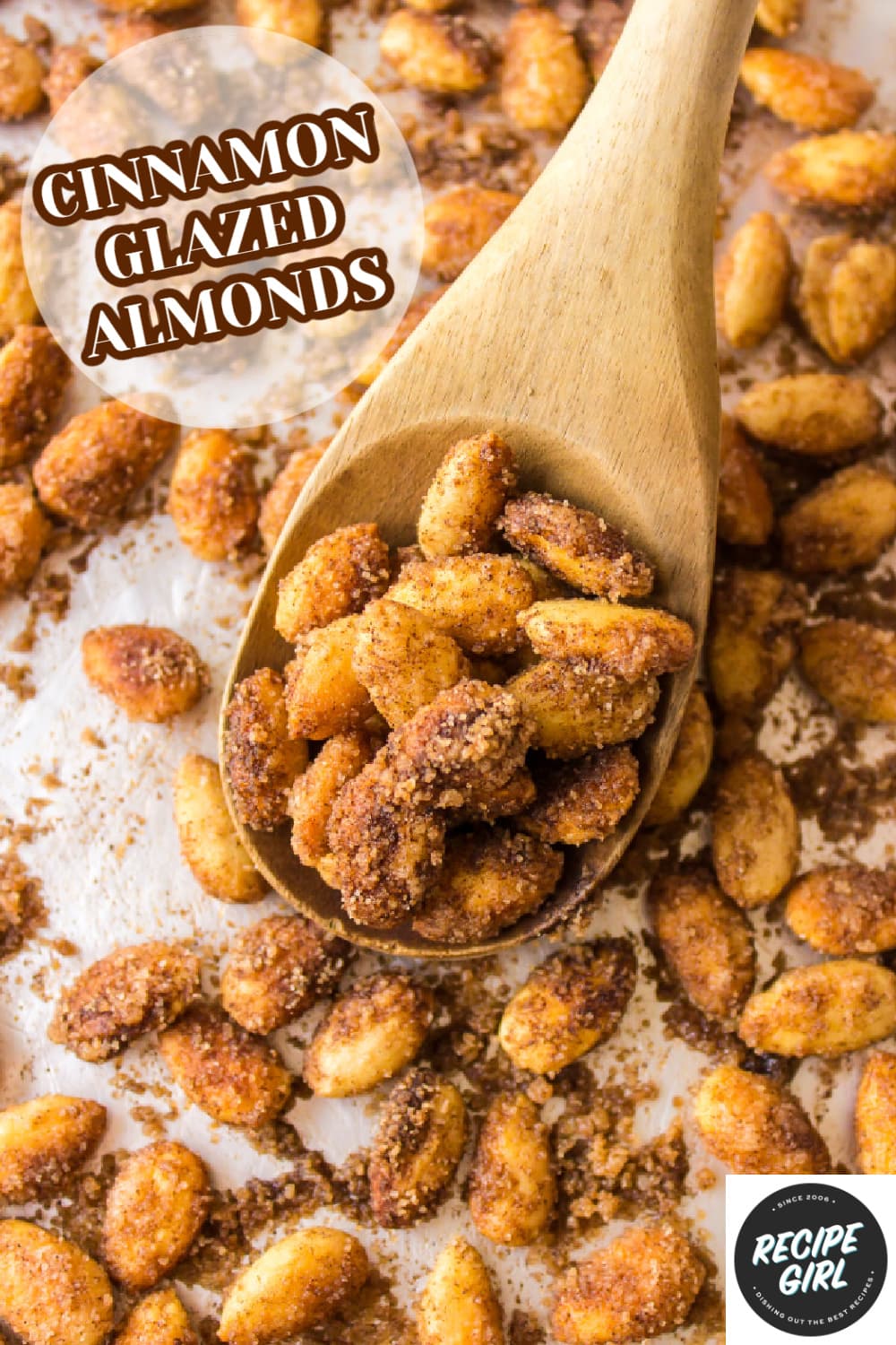 Cinnamon Glazed Almonds - Recipe Girl