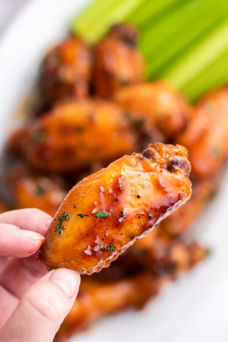Honey Glazed Chicken Wings - Recipe Girl