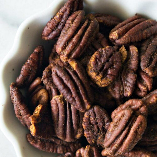 Hot and Spicy Pecans - Recipe Girl