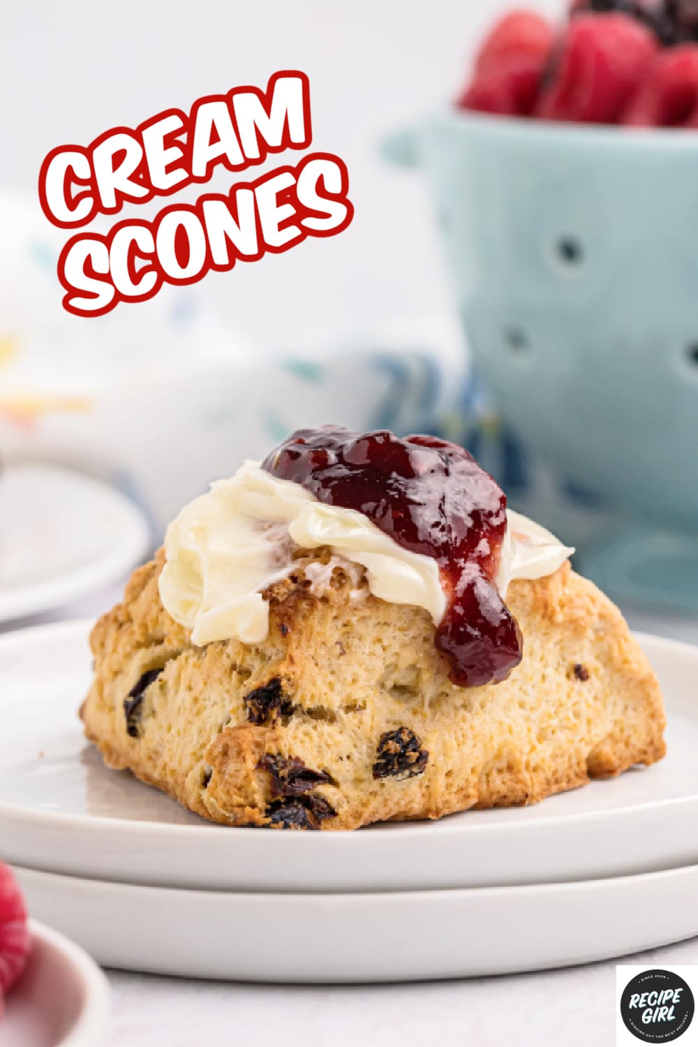 Cream Scones - Recipe Girl