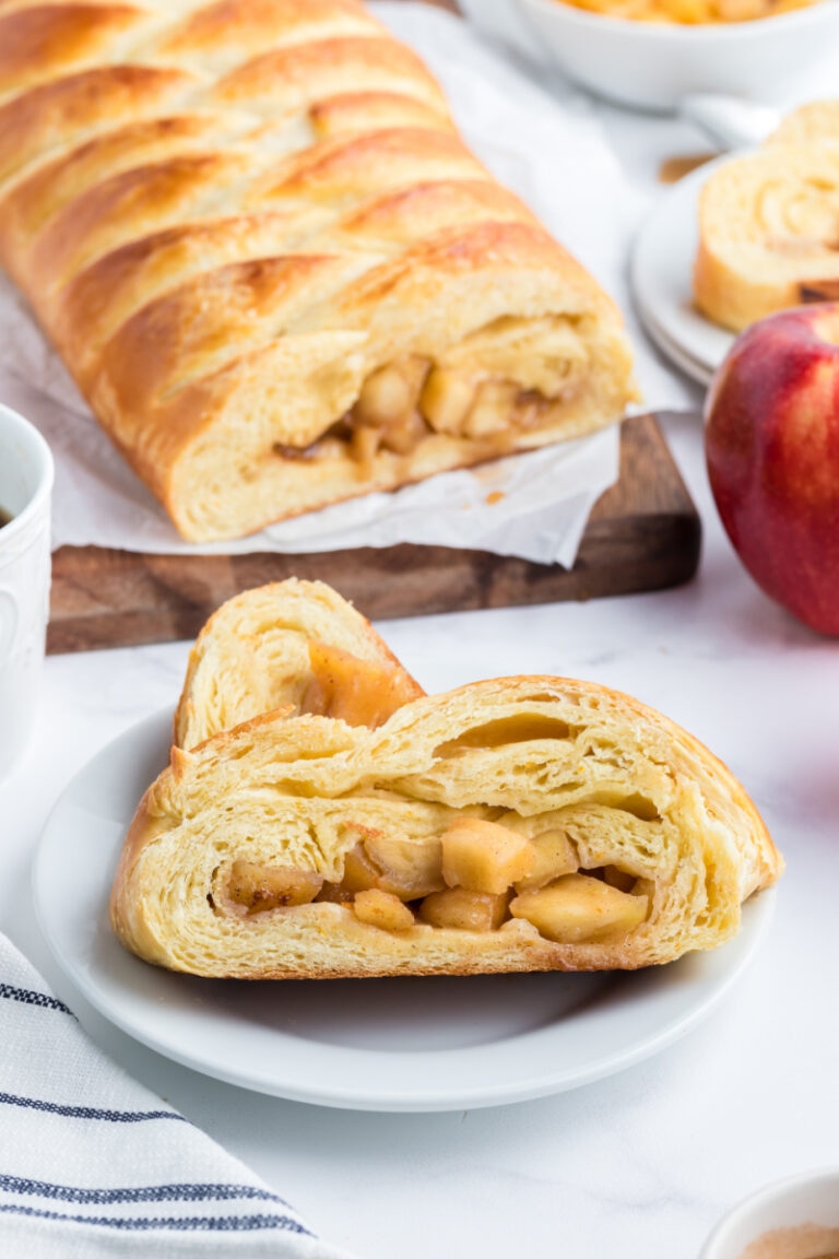 Danish Braid with Apple Filling - Recipe Girl