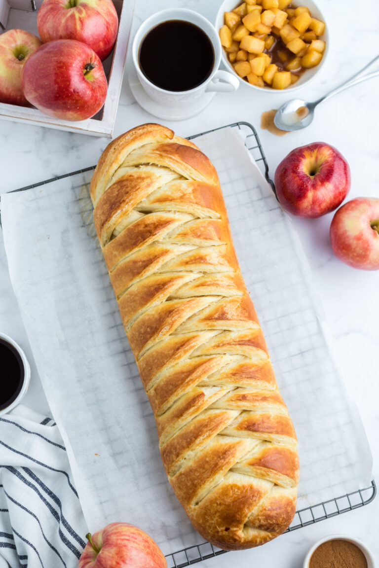 Danish Braid with Apple Filling - Recipe Girl