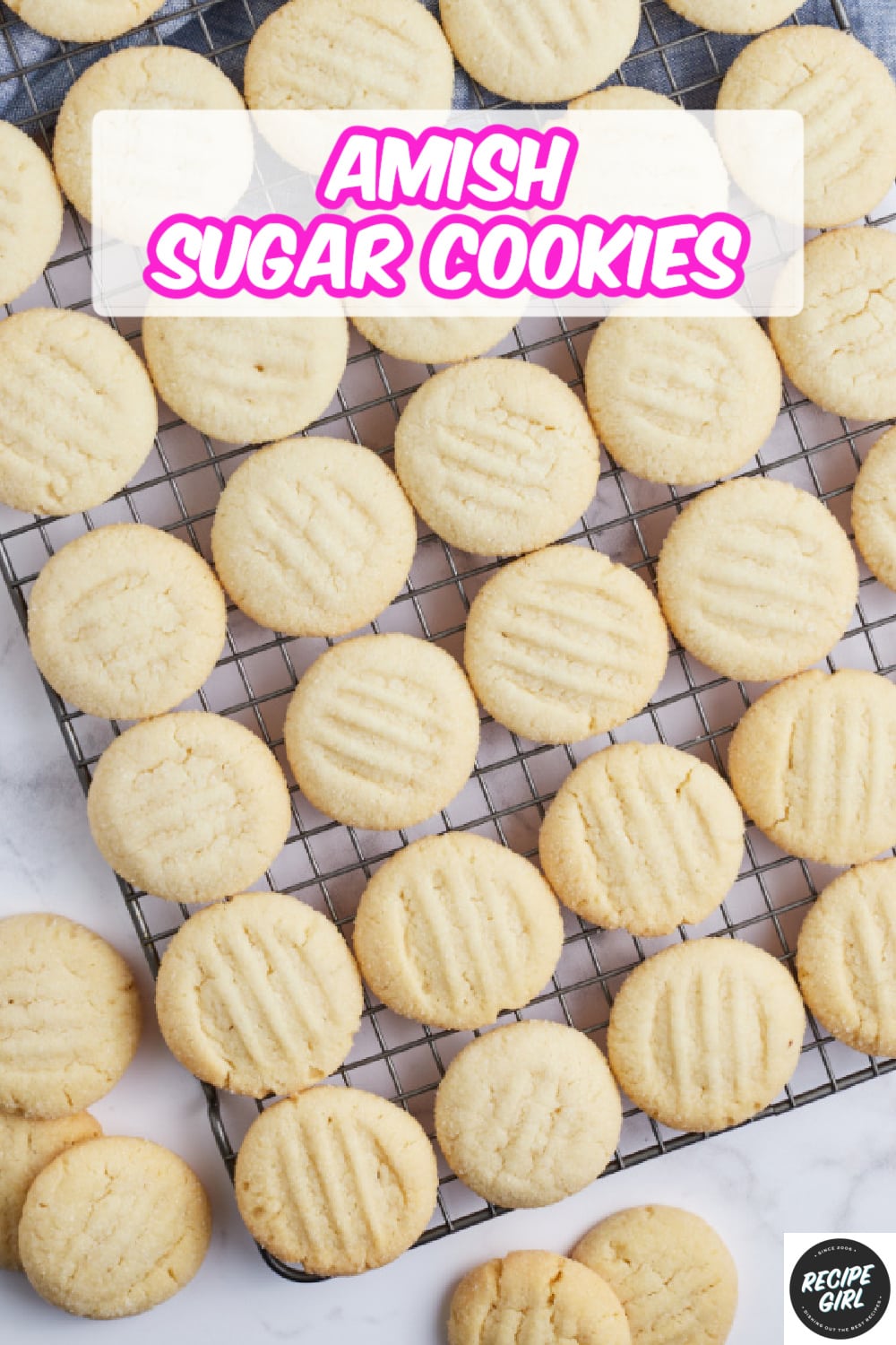 Amish Sugar Cookies - Recipe Girl
