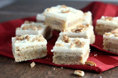 Butter Brickle Graham Cracker Bars - Recipe Girl