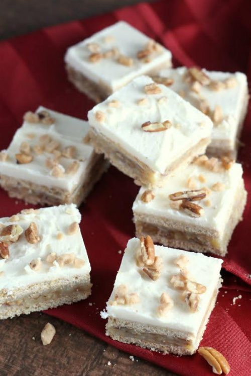 Butter Brickle Graham Cracker Bars - Recipe Girl