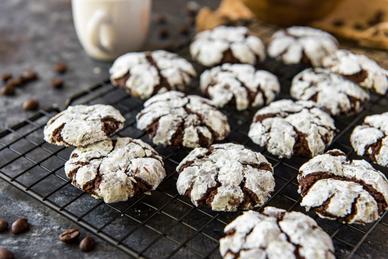 Chocolate Espresso Snowcaps - Recipe Girl