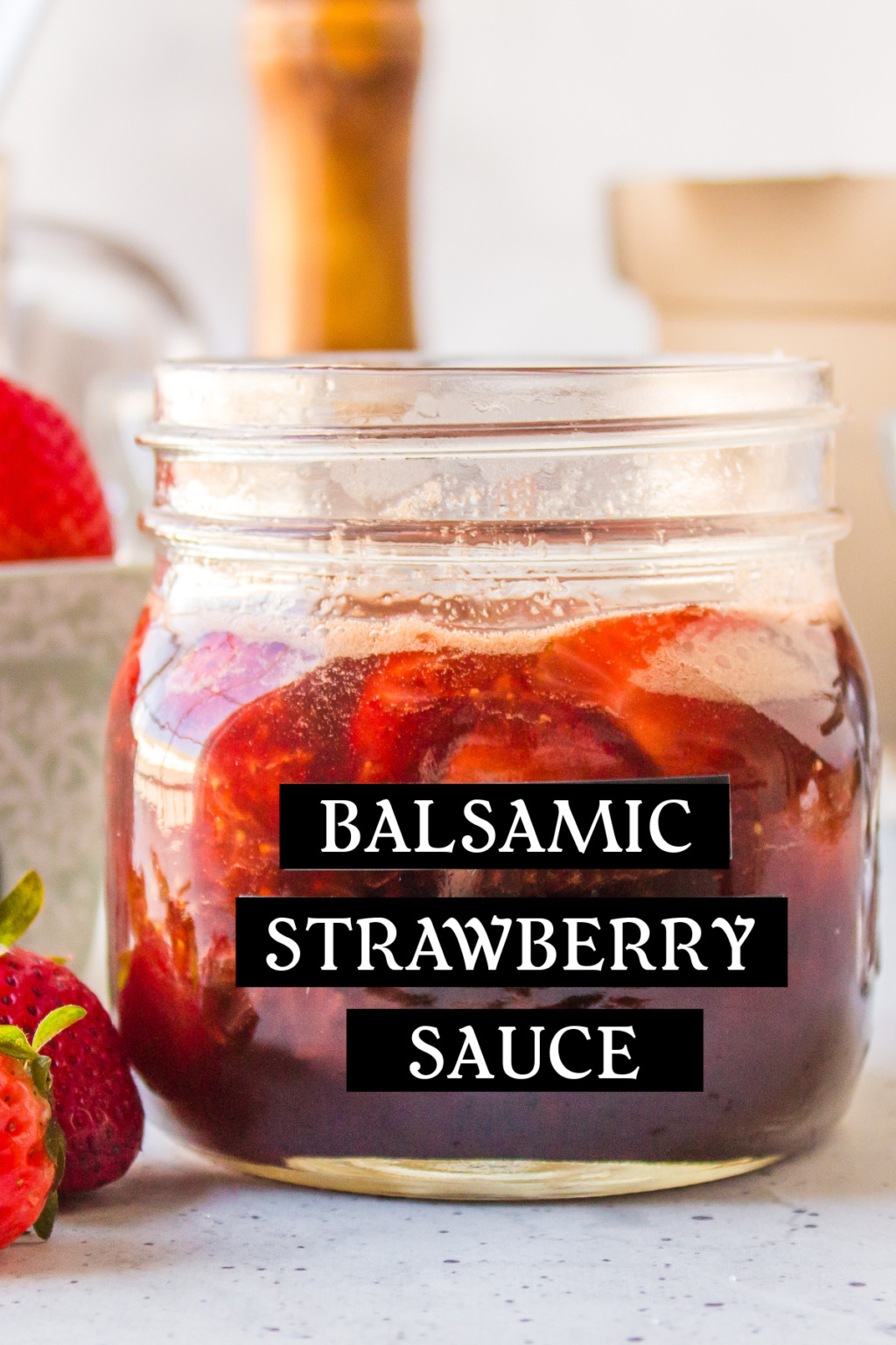 Balsamic Strawberry Sauce - Recipe Girl