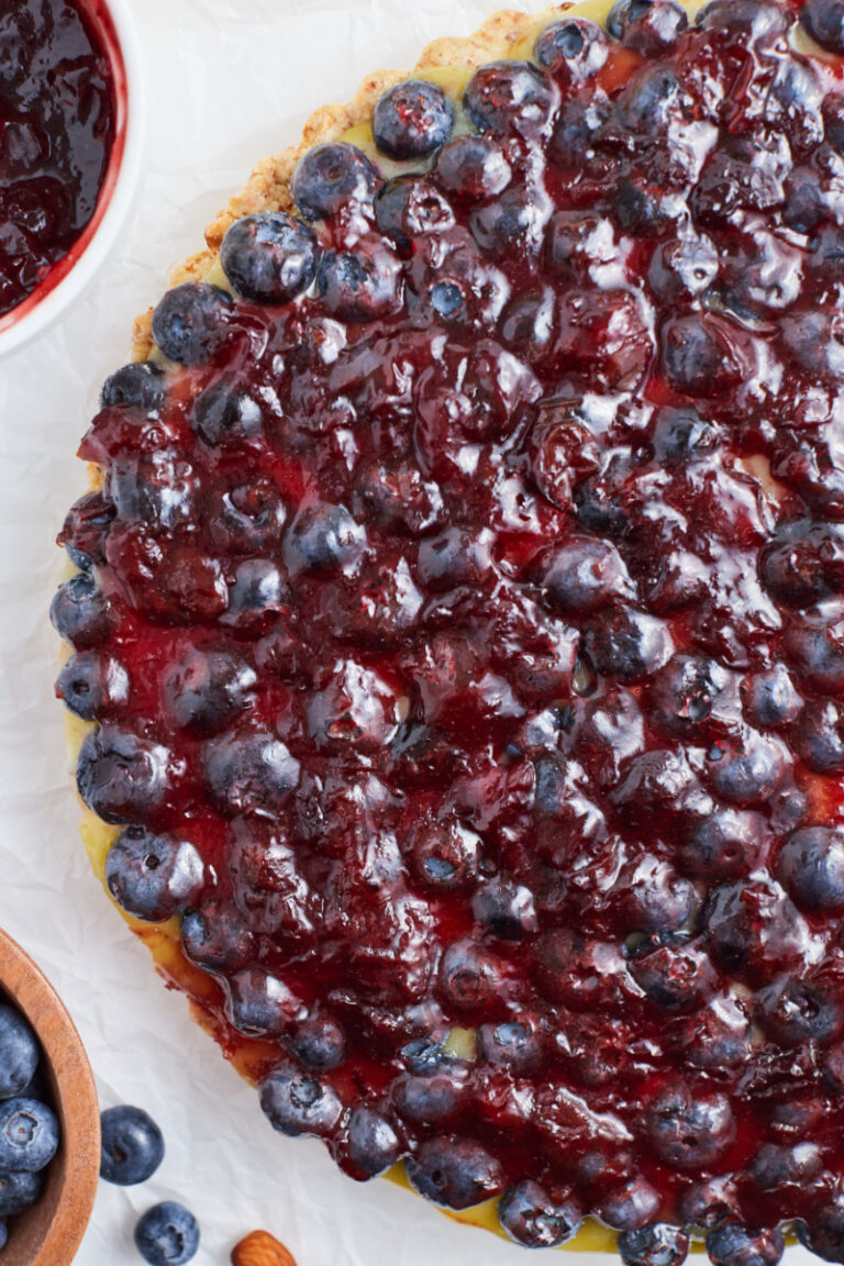 Blueberry Lemon Tart - Recipe Girl