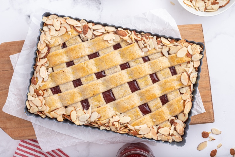 Cherry Almond Tart - Recipe Girl