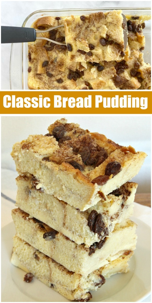 Classic Bread Pudding - Recipe Girl