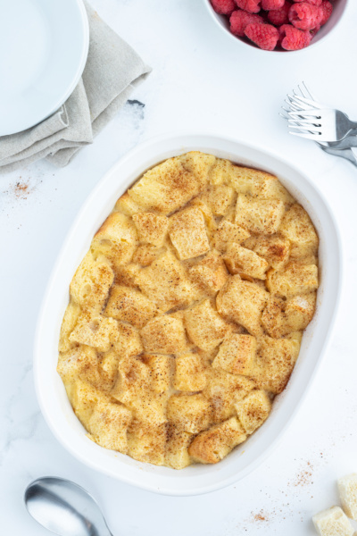 Custard Bread Pudding - Recipe Girl