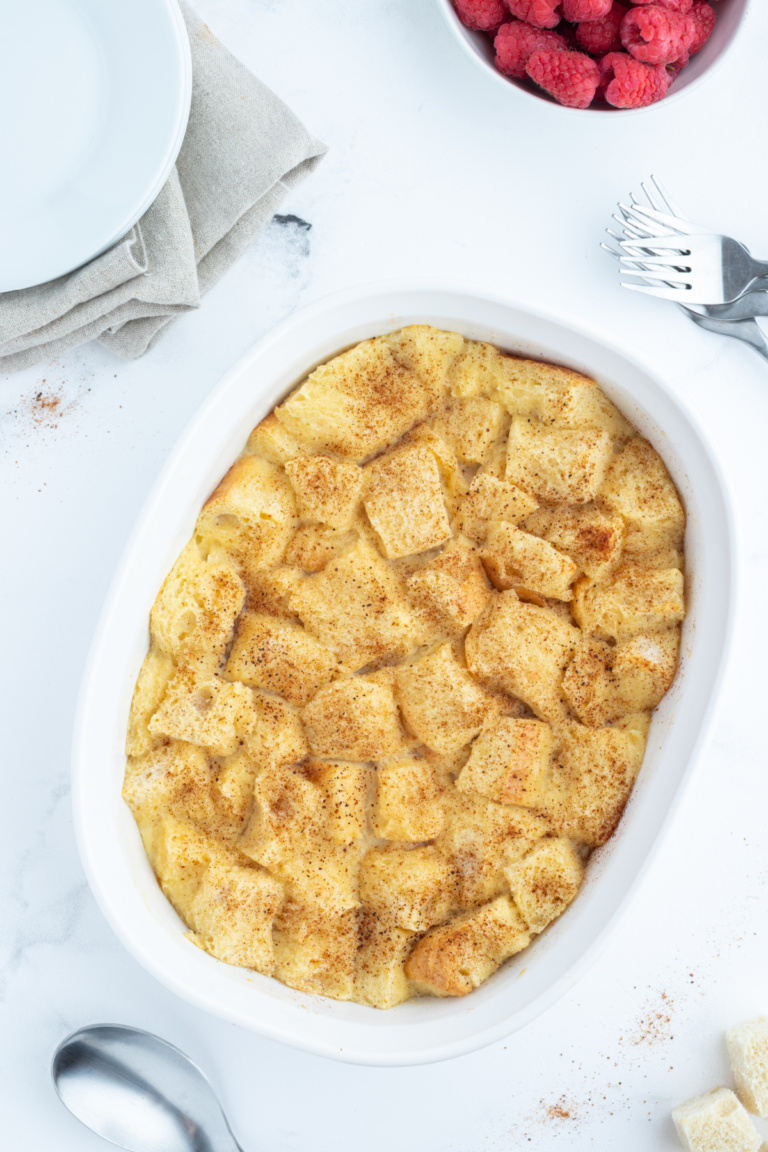 Custard Bread Pudding - Recipe Girl