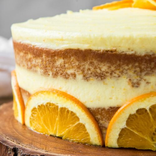 Fresh Orange Layer Cake - Recipe Girl