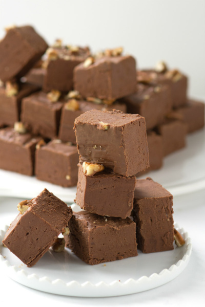 German Chocolate Fudge - Recipe Girl