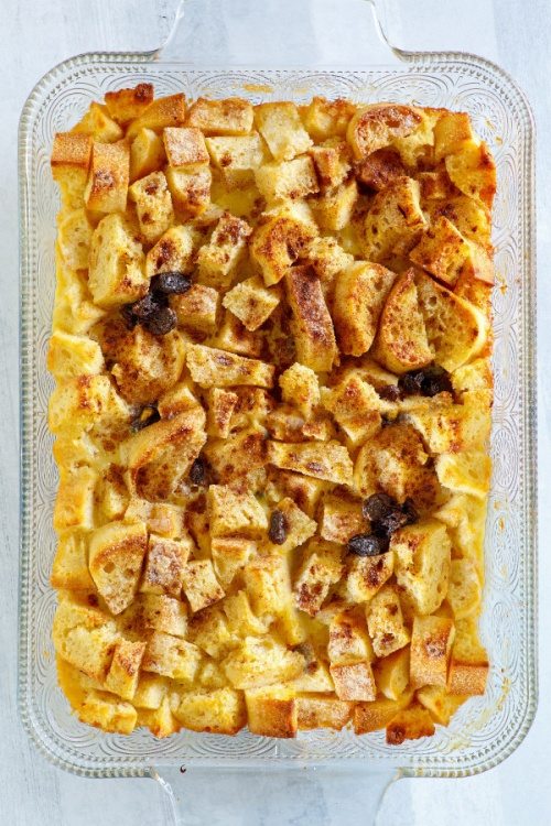 Irish Bread Pudding With Caramel Whiskey Sauce - Recipe Girl