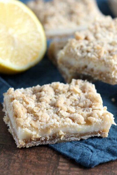 Lemon Crumb Bars - Recipe Girl