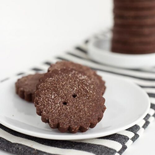 Low Fat Double Chocolate Chews - Recipe Girl