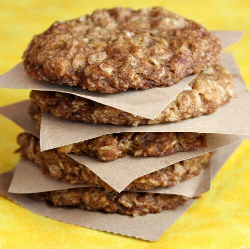Paper Bag Oatmeal Cookies - Recipe Girl