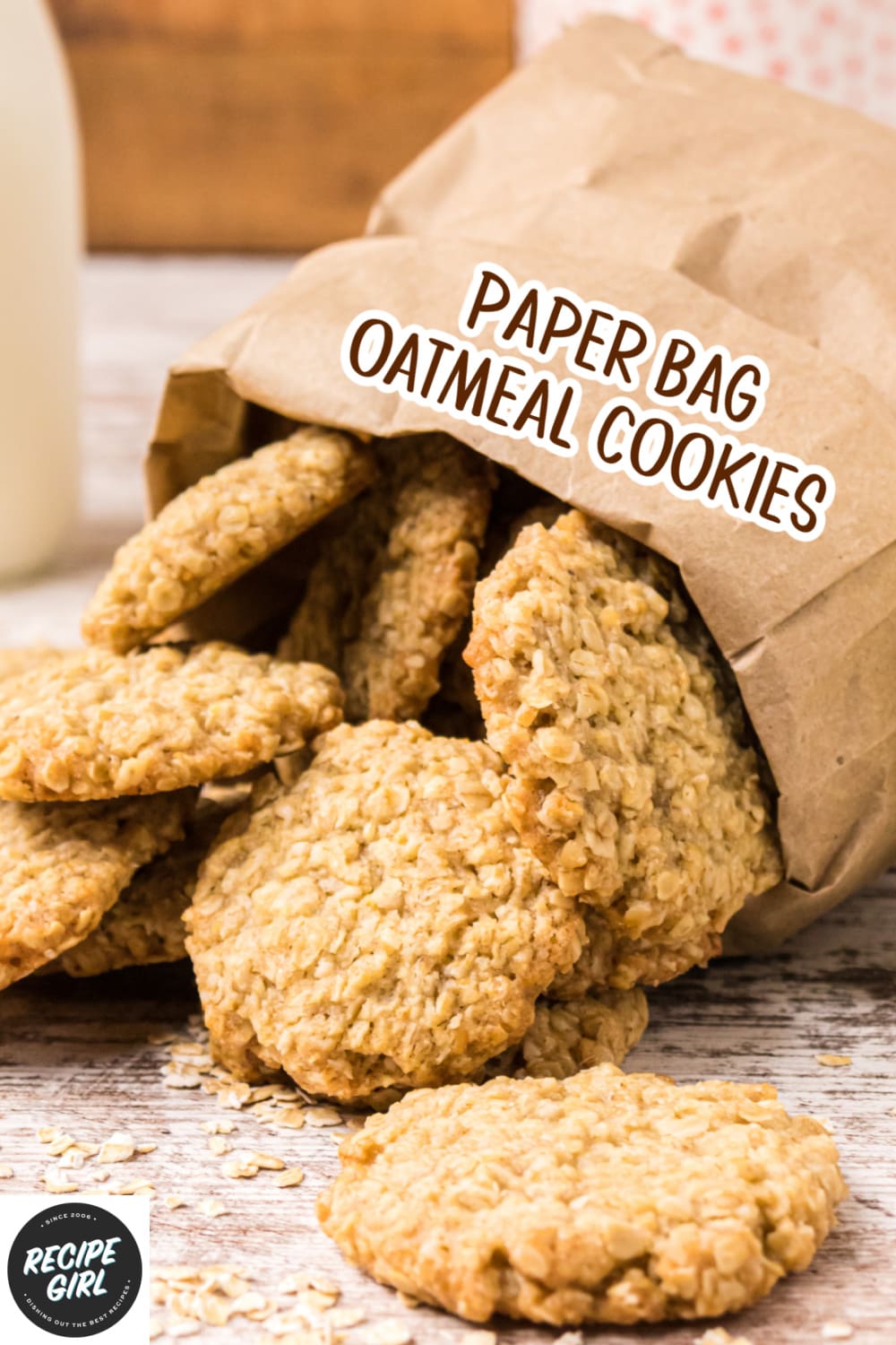 Paper Bag Oatmeal Cookies - Recipe Girl