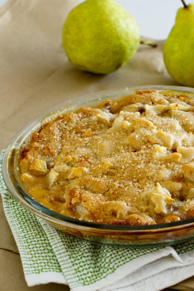 Paper Bag Pear Pie - Recipe Girl