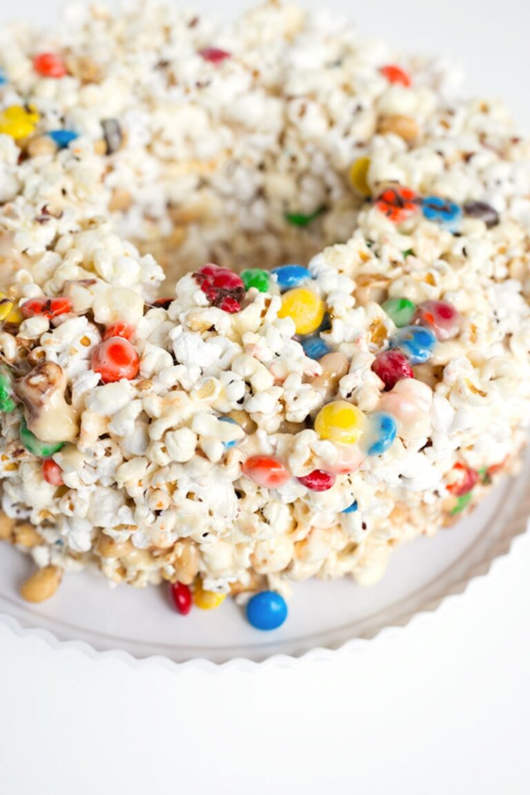 Popcorn Cake - Recipe Girl