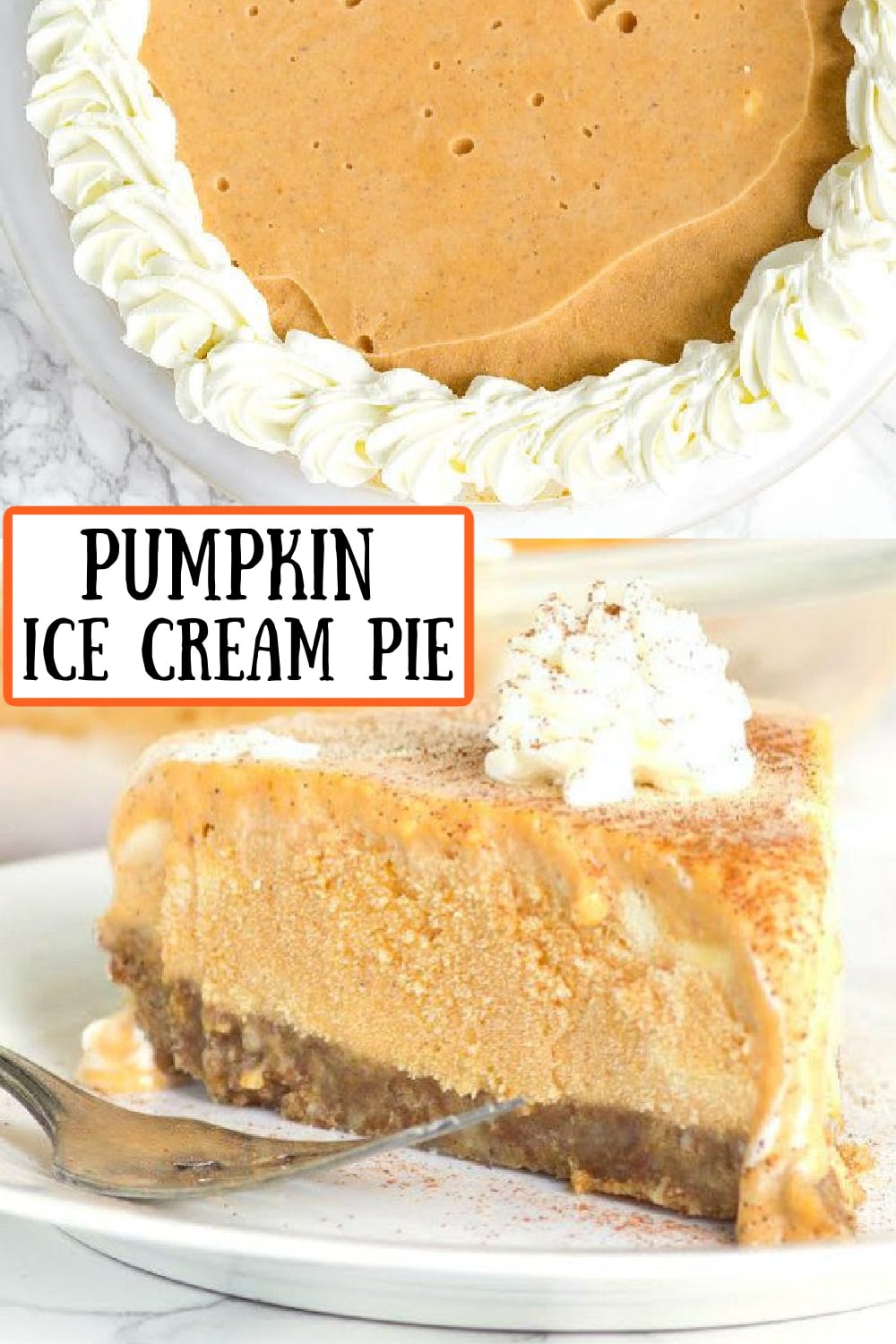 Pumpkin Ice Cream Pie - Recipe Girl