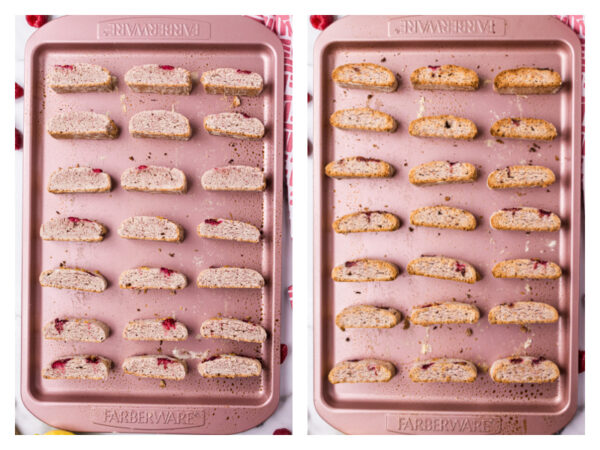 Raspberry Lemonade Biscotti - Recipe Girl