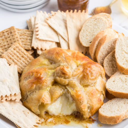 Baked Brie with Fig Jam - Recipe Girl