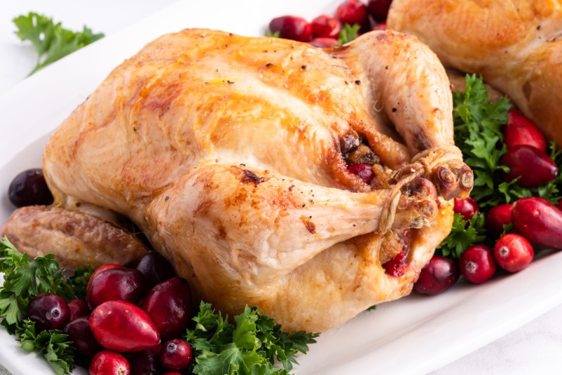 Cranberry Stuffed Cornish Hens - Recipe Girl
