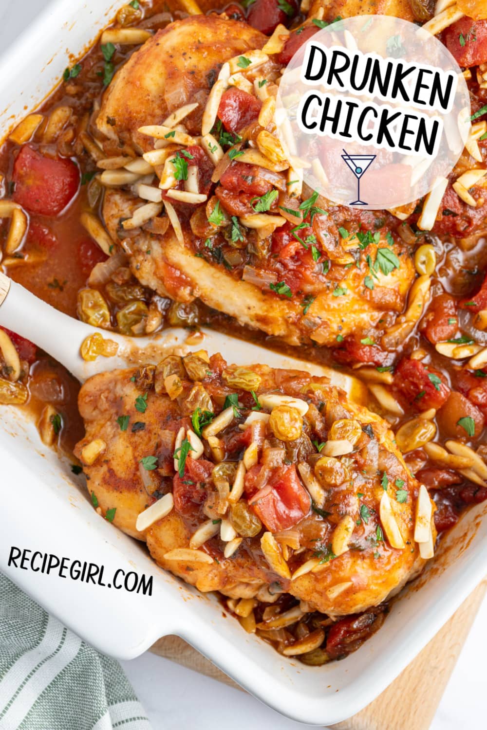 Drunken Chicken - Recipe Girl