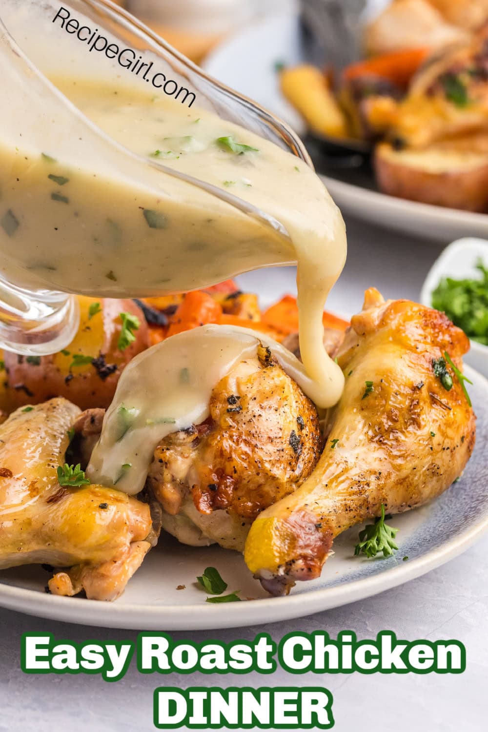 Easy Roast Chicken Dinner - Recipe Girl