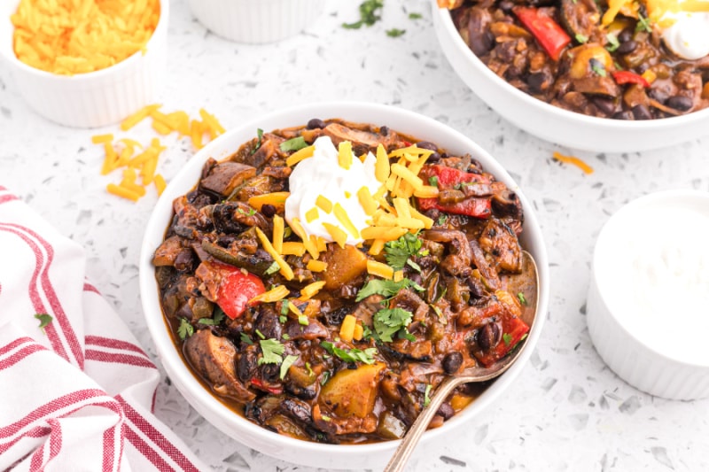 Grilled Vegetable Chili - Recipe Girl