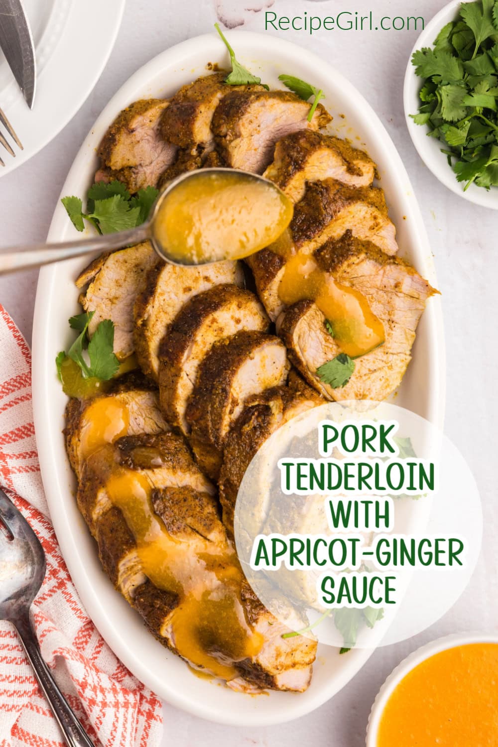 Pork Tenderloin with Apricot Ginger Sauce - Recipe Girl