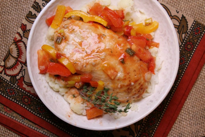 Sautéed Chicken with Tangy Tomato Sauce - Recipe Girl