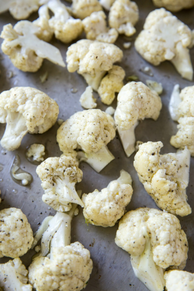 Oven Roasted Cauliflower with Garlic and Lemon - Recipe Girl