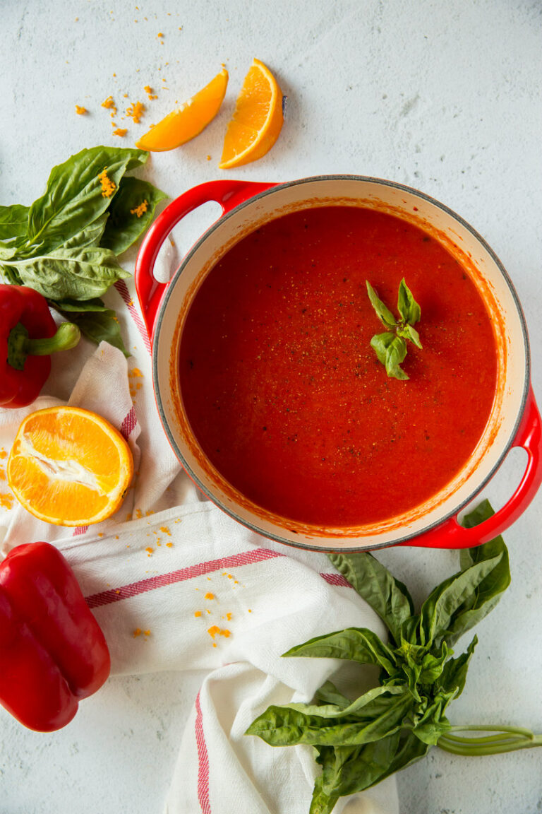 Roasted Red Pepper Soup - Recipe Girl