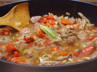 Basque Lamb Stew - Recipe Girl