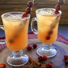 Chilled Christmas Punch - Recipe Girl