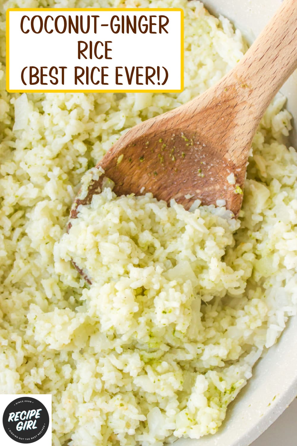 Coconut Ginger Rice - Recipe Girl