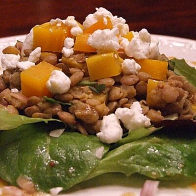 French Lentil and Roasted Beet Salad - RecipeGirl