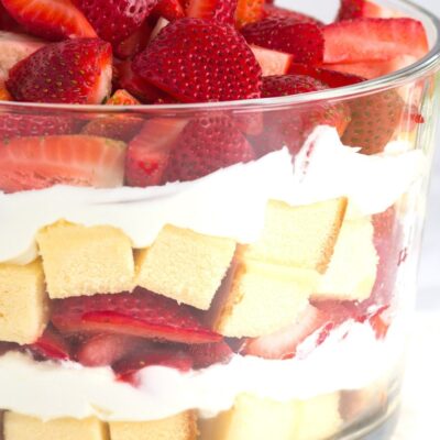 Layered Strawberry Trifle - Recipe Girl
